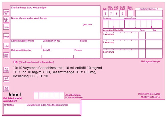 Ausfüllhilfe für Cannabis-Rezepte | Grünhorn Cannabis Apotheke